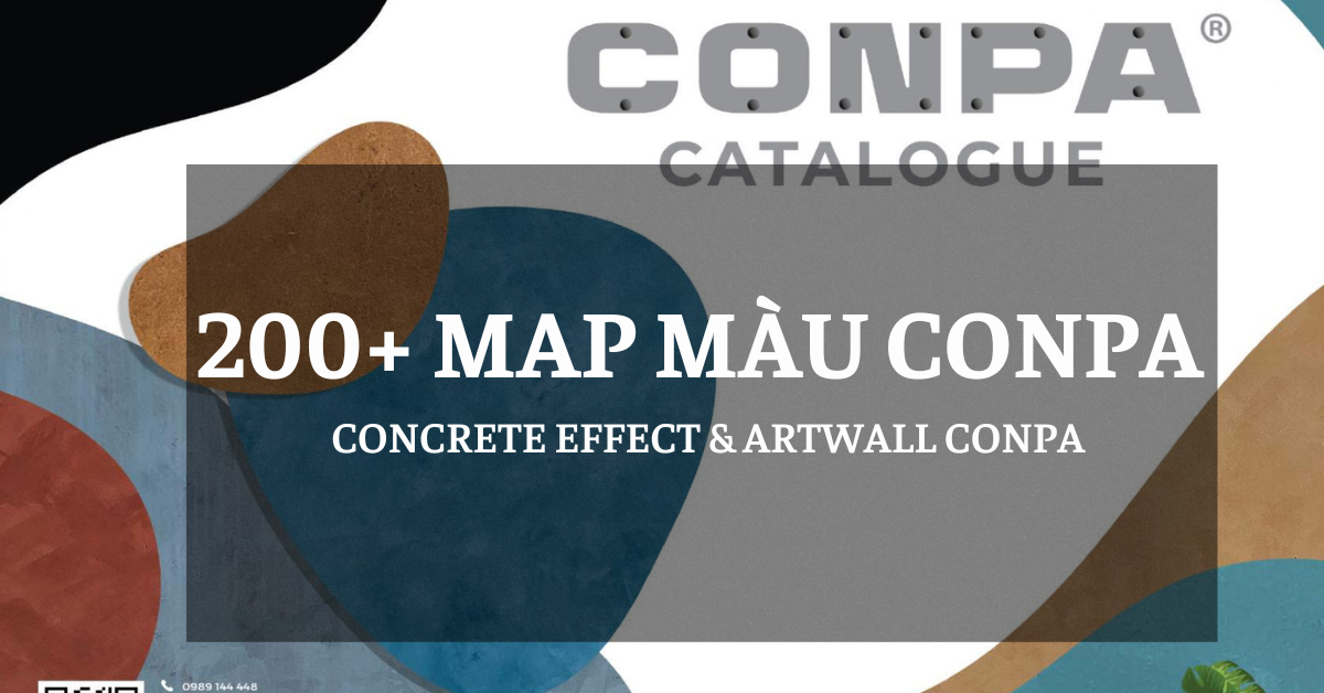 Sơn hiệu ứng bê tông Conpa - Sơn bê tông conpa
